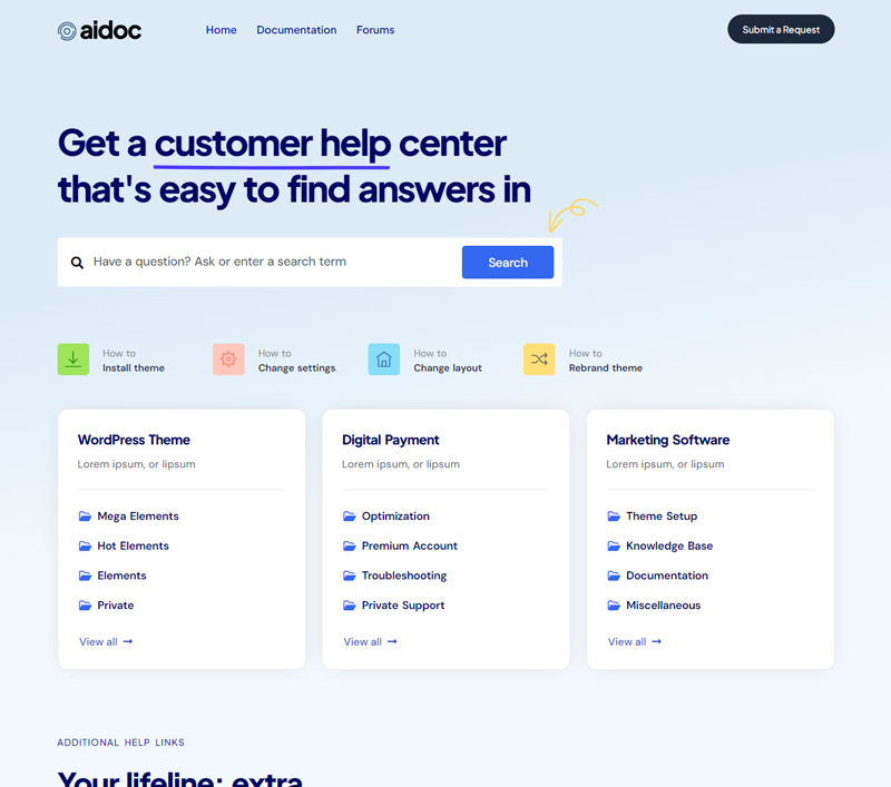 Aidoc – supercharging WordPress with: Docs, Knowledgebase, Forums, Shop, and Beyond